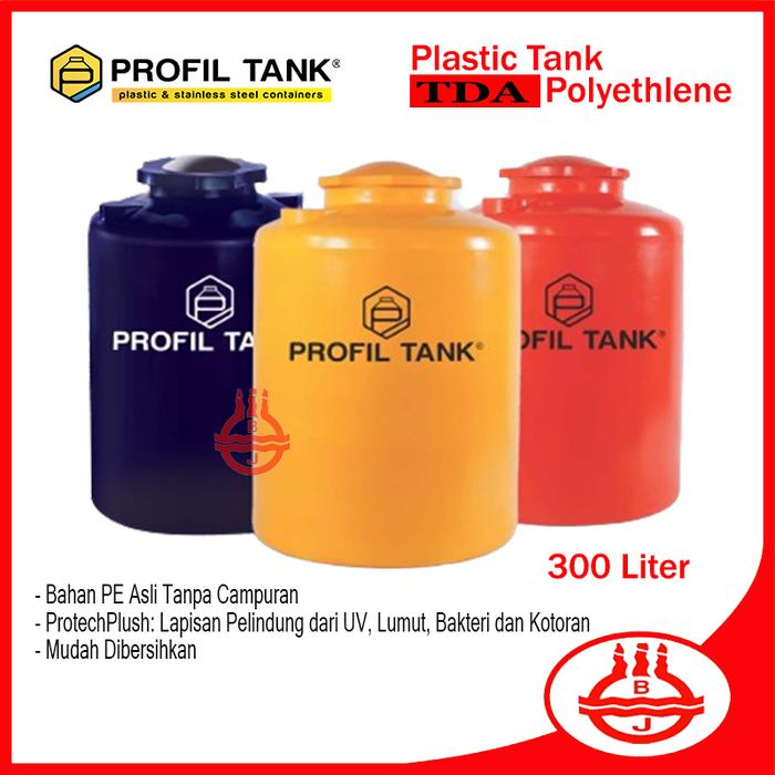 Jual Toren Tandon Profil TDA 300 Liter L TDA300 Tank Tanki Air PE ...