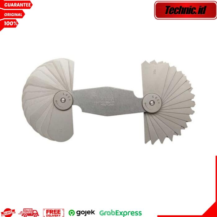 Jual Mitutoyo Set 30 Pcs Alat Ukur Radius Gage 15,5-25 Mm 186-107 ...