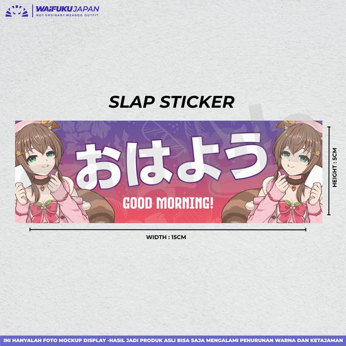 Jual Sticker Slap Anime JDM Hololive Indonesia - Ayunda Risu - Kota ...