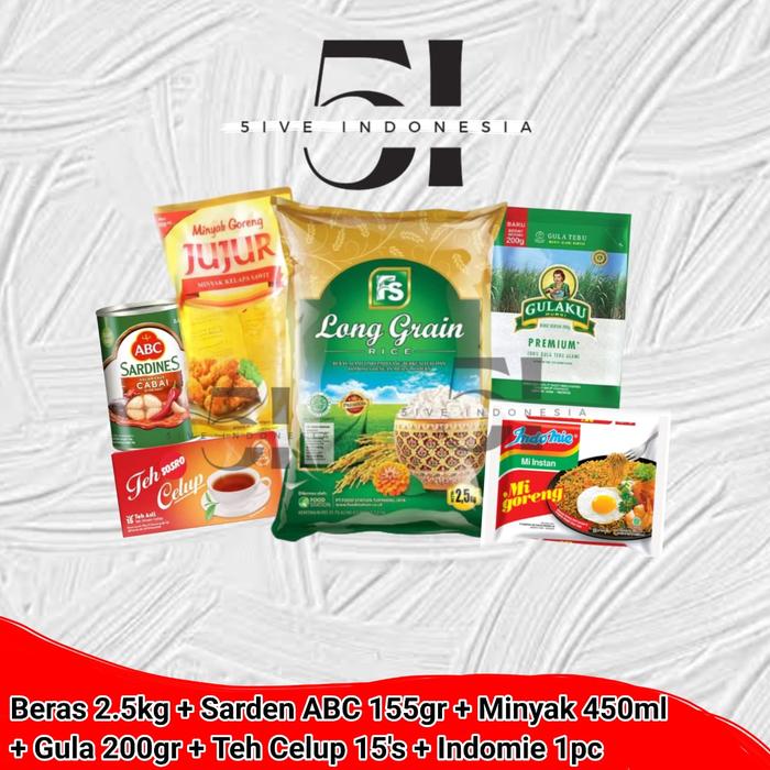 Jual Paket Sembako Lengkap HARI RAYA 5 / Hampers Gift Lebaran - Kab ...