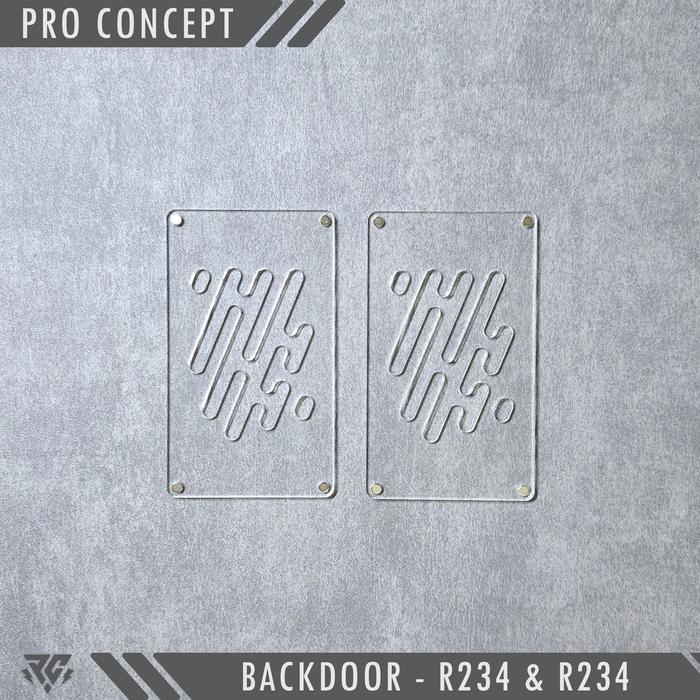 Jual PANEL BACKDOOR CLEAR SERIES R234 MOTIF LOGO BARU - Kab. Bandung ...