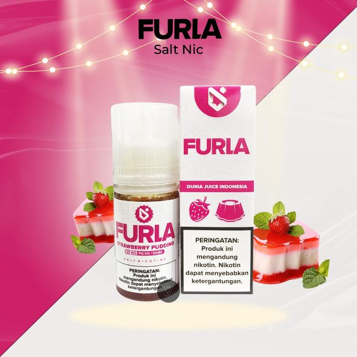 Jual Furla Strawberry Pudding Salt Nic 30ML by DJI / Liquid Furla - Kab ...