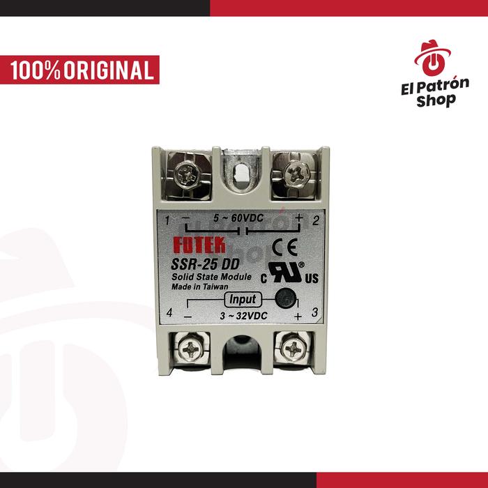 Jual FOTEK Solid State Relay SSR-25DD Fotek 25 DC to DC SSR 25 DD - Jakarta Barat - El ...
