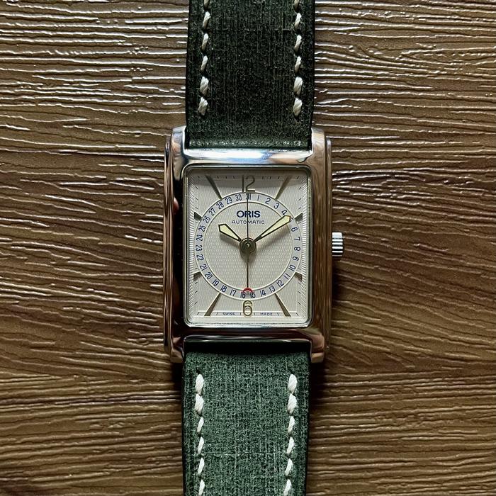 Jual Jam Vintage Oris Tank Pointer Date B7460 not OMEGA HAMILTON ...