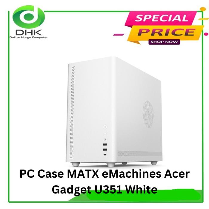 Jual PC Case MATX eMachines Acer Gadget U351 White - Jakarta Pusat ...