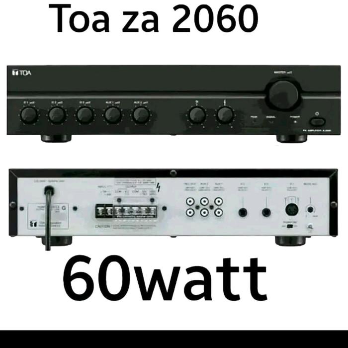 Jual Ampli TOA ZA 2060 Amplifier Audio TOA Model ZA 2060 Original - Jakarta Pusat - wk shopp ...