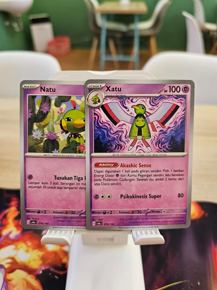 Jual Kartu Pokemon TCG Harta Berkilau Xatu Evoline sv4a 079/1`90 - Kota Surabaya - kaitoysid ...