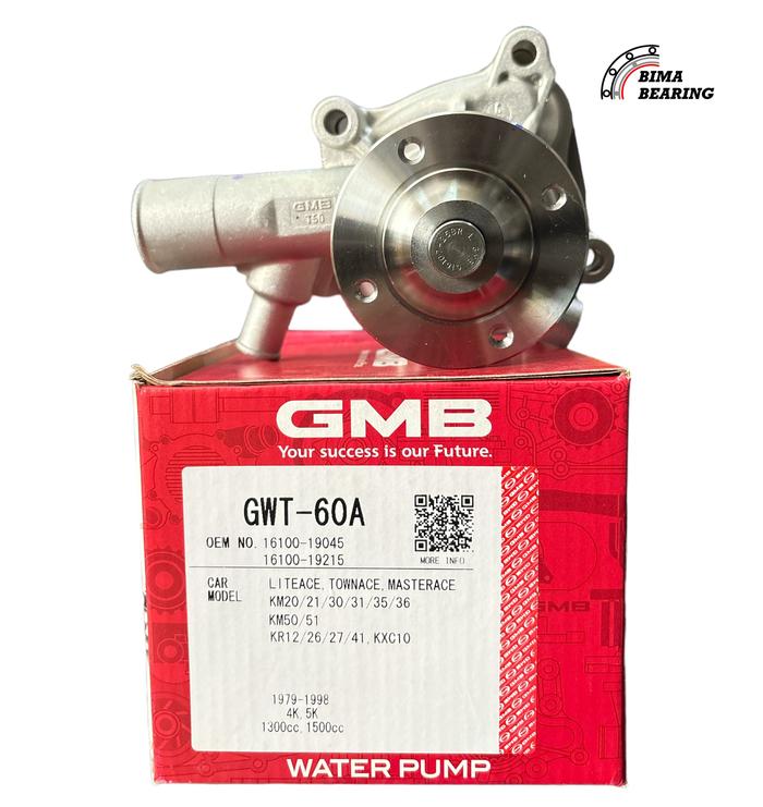 Jual WATER PUMP TOYOTA KIJANG KAPSUL GRAND KF50 7K GWT-60 GMB JAPAN ...