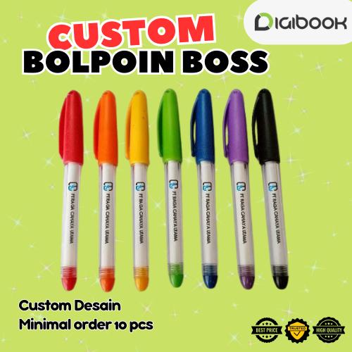 Jual Pulpen Boss Jell Insert Paper Promosi - Sudah Termasuk Cetak ...