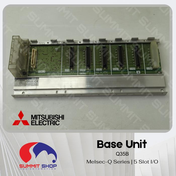 Jual PLC Mitsubishi Base Unit Q35B Melsec-Q Series - Kota Cimahi - SUMMIT-SHOP | Tokopedia