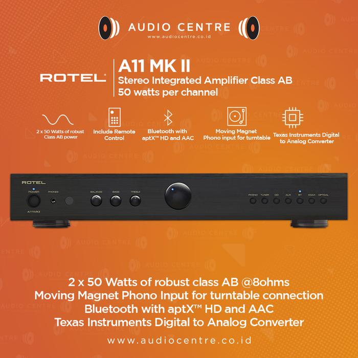 Jual Rotel A11 MK II A 11 MKII A11 MKII Stereo Integrated Amplifier ...
