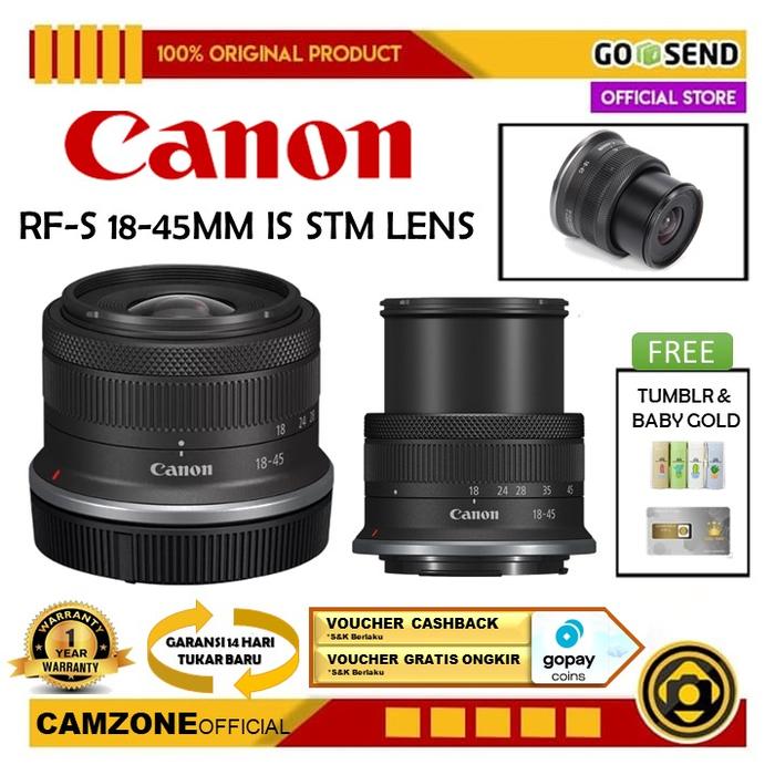 Promo Canon RF-S 18-45mm f4.5-6.3 IS STM Canon RFS 18-45mm - Garansi ...