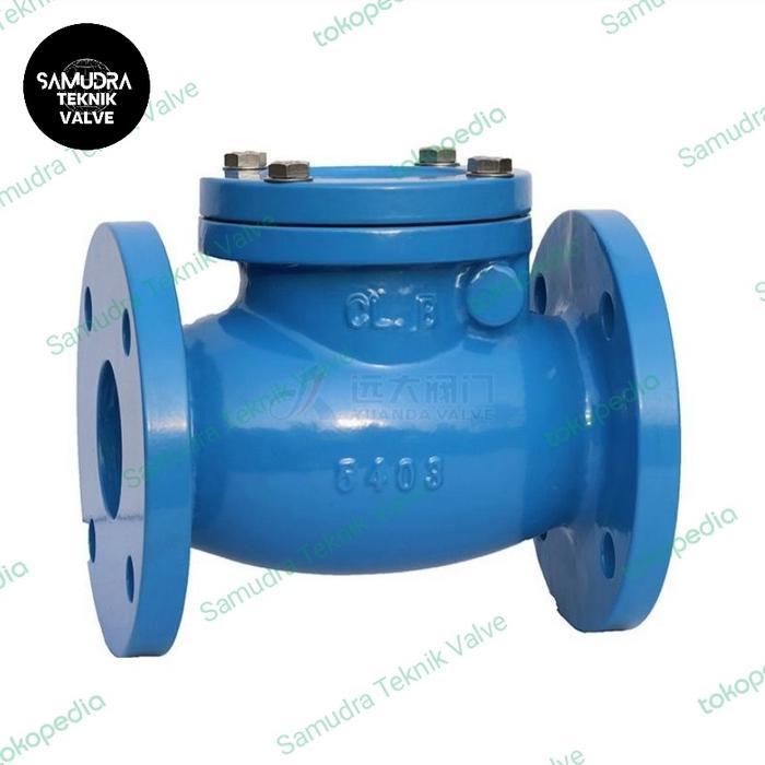 Jual CHECK VALVE 4" INCH CAST IRON FLANGE JIS 10K DN100 MADE IN CHINA ...