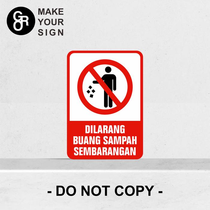 Promo RAMBU PLAT/PLANG/LALU LINTAS DILARANG BUANG SAMPAH SEMBARANGAN ...