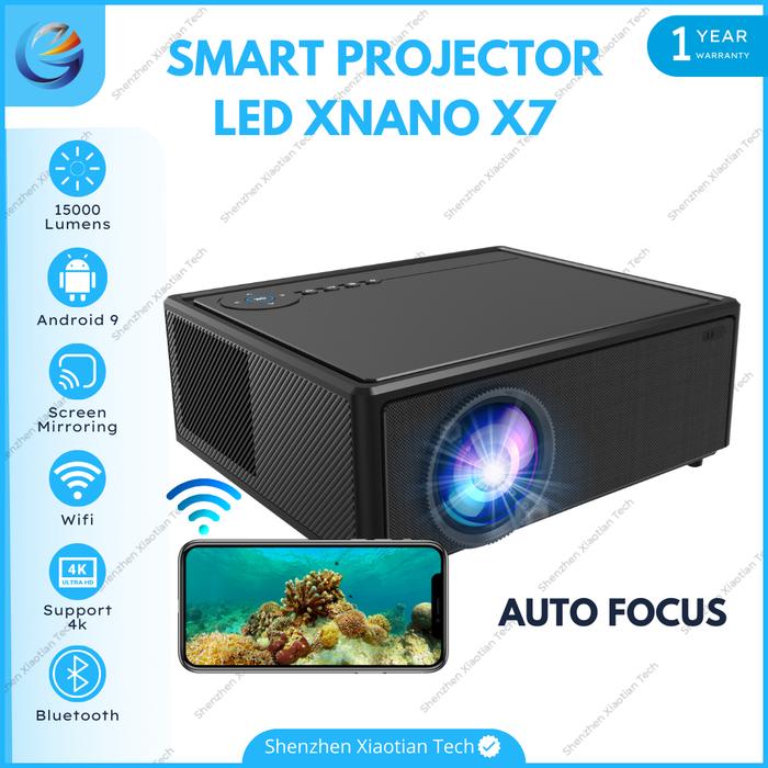 Promo Proyektor LED Xnano X7 Android 9.0 Wifi 15000 Lumens | Smart LED ...