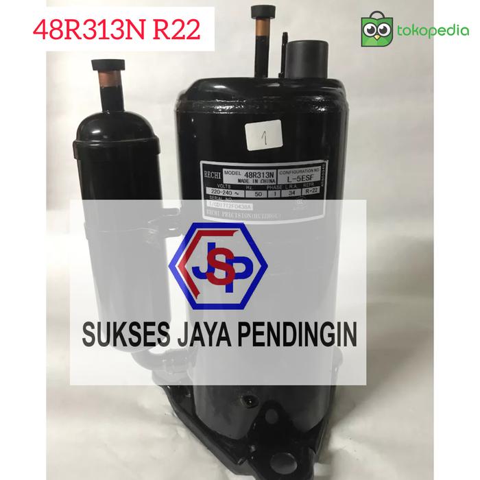 Jual Compressor Rechi 48R313N R22 / Kompresor Rechi 48R313N - Jakarta ...