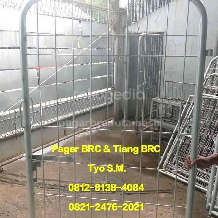 Jual Pintu pagar BRC geser T 120 cm x L 3 mtr Tangerang model minimalis ...