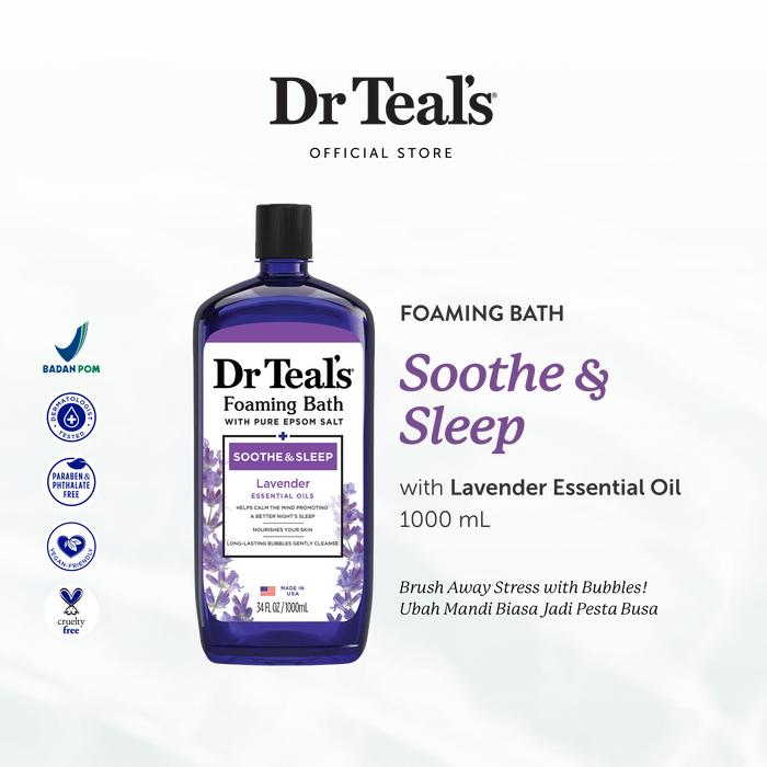 Promo DR TEAL’S Foaming Bath Calm & Sleep with Lavender - Kota ...