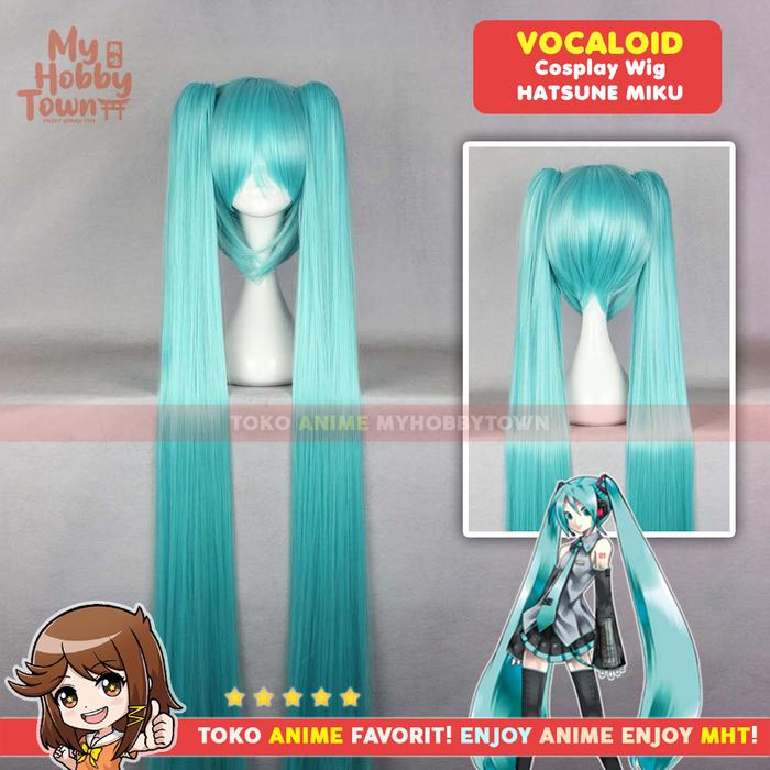 Jual Wig Cosplay Vocaloid Hatsune Miku Project Sekai Rambut Palsu ...