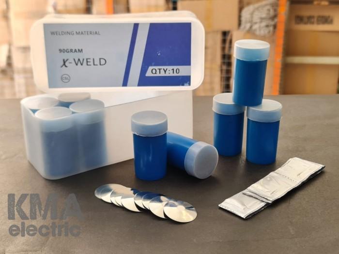Jual mesiu X-Weld 90 gram / welding powder X-WELD 90 gram (satuan ...