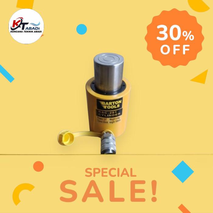 Jual 20 Ton 50mm Medium Hydraulic Cylinder RSC BARTON Hidrolik Silinder - Jakarta Barat ...