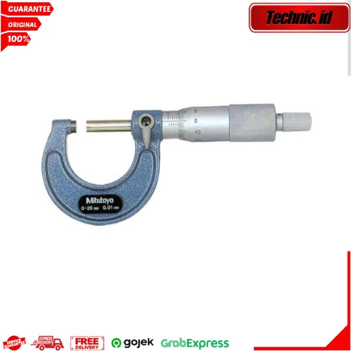 Promo Mitutoyo Mikrometer Luar 50-75/0,01 Mm 103-139-10 Untuk Melakukan ...