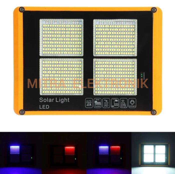 Jual Solar LED light 200 watt/ Lampu LED solar 200W/ Lampu Solar Panel ...