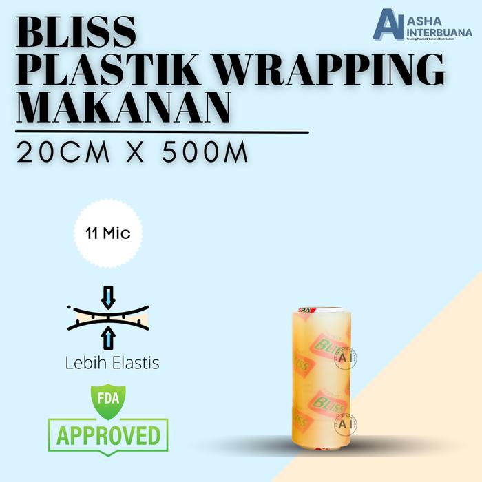 Jual BLISS Wrapping Makanan Plastik Wrapping Makanan Plastik Pembungkus ...