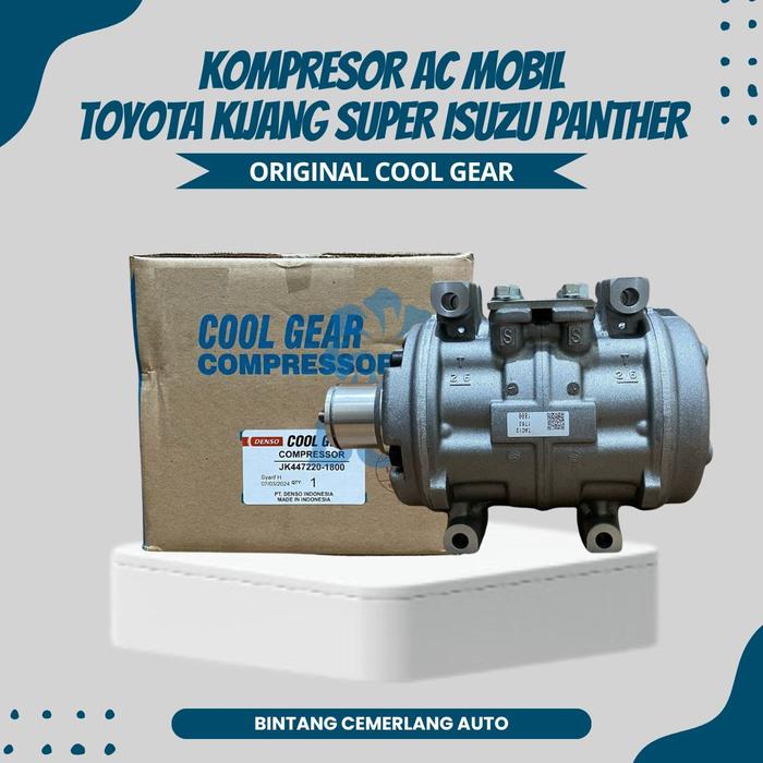 Jual KOMPRESOR AC MOBIL TOYOTA KIJANG SUPER ISUZU PANTHER COOL GEAR ...