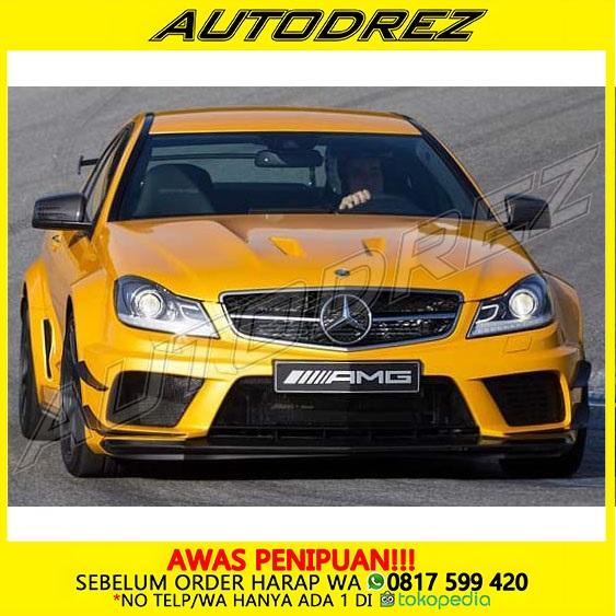 Jual Bodykit Mercy Mercedes C-Class W204 C63 AMG Black Series 2007-2013 ...