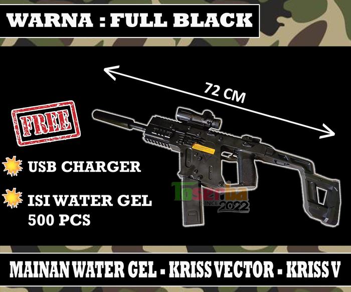 Jual Water Gel Blaster Kriss Vector - Mainan Water Gel - Kriss Vector ...