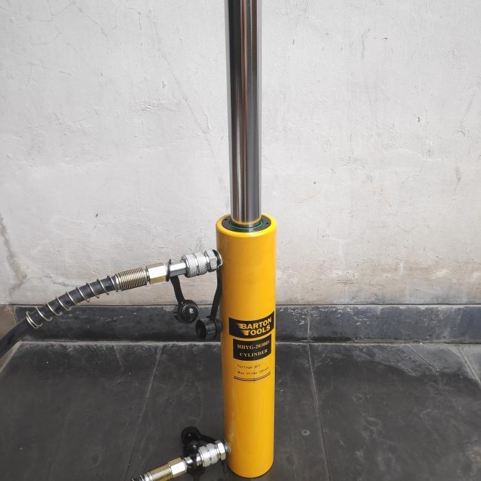 Jual 20 Ton 300mm Double Hydraulic Cylinder 2 way Silinder Hidrolik ...