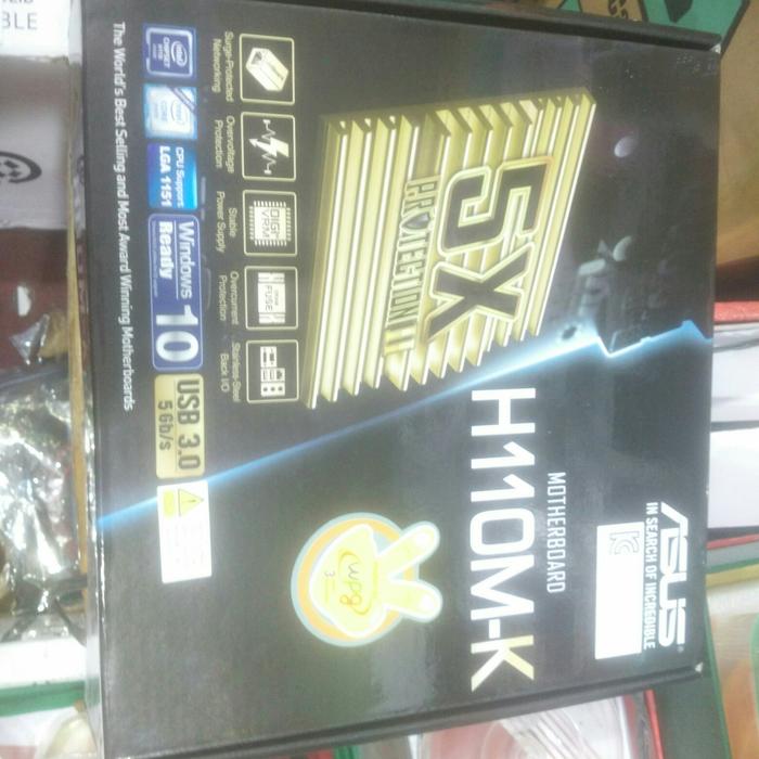 Jual MOTHERBOARD Asus H110 MK MAINBOARD MB H110M-K LGA1151 RESMI - Jakarta Pusat - Mutu Computer ...