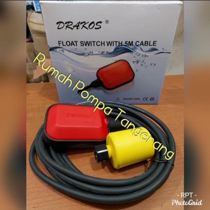 Jual FLOATING SWITCH DRAKOS 5 METER / PELAMPUNG OTOMATIS TOREN / TANDON AIR - Jakarta Pusat ...