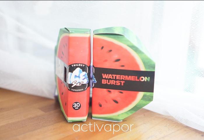 Jual Trilogy Ice Saltnic Watermelon Burst 30mg 30ml Liquid Salt Pods ...