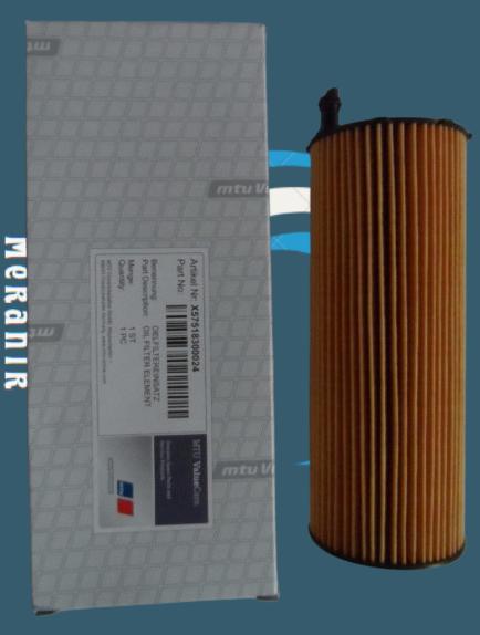 Jual MTU X57518300024 Mann Oil Filter - OX196/2D P40030 LF17485 - Kab ...