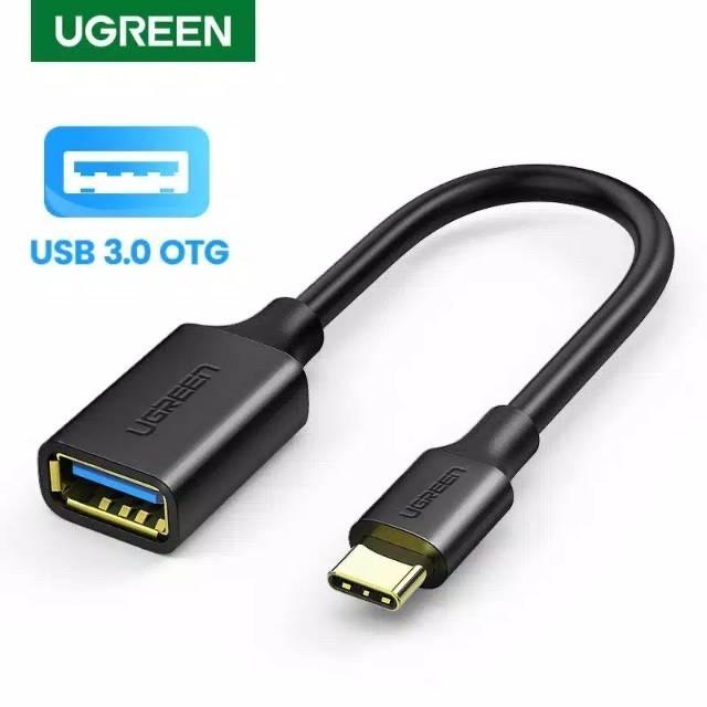 Jual UGREEN Kabel OTG Type C to USB 3.0 Female 12cm - Black 30701 ...