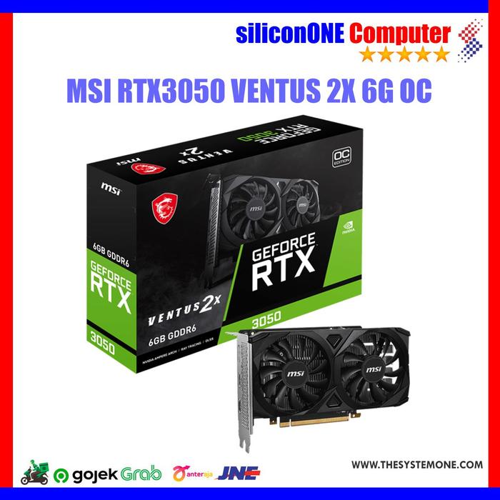Jual MSI RTX3050 VENTUS 2X 6G OC - Kota Bandung - silicon ONE Computer | Tokopedia