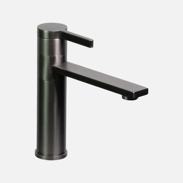 Jual Ateson AT102EGM1 Edelweiss Short Mixer Basin Faucet Brushed ...