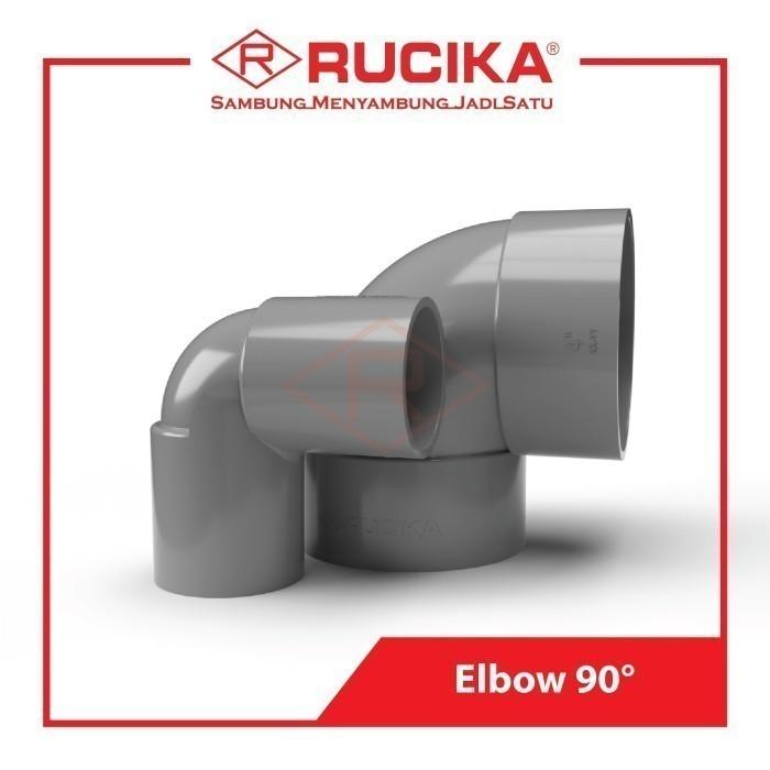 Jual Elbow / Knee 1/2" inch PVC Rucika AW 90 Derajat - Jakarta Pusat - Roda Selatan | Tokopedia