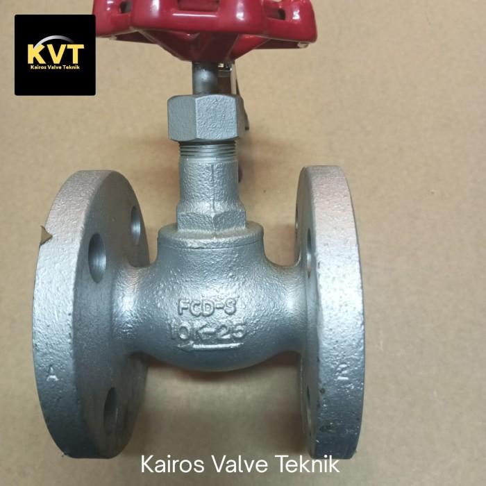 Jual GLOBE VALVE KITZ 3/4" inch JIS 10k Cast Iron FCD-S - Jakarta Barat - KAIROS VALVE TEKNIK ...