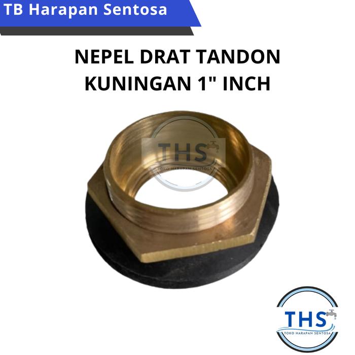 Jual Nepel Nepple 1" Fitting Mur Mor Vault Ring Drat Tandon Toren ...