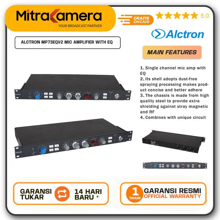 Promo Alctron MP73EQV2 Mic Amplifier with EQ Cicil 0% 3x - Jakarta ...