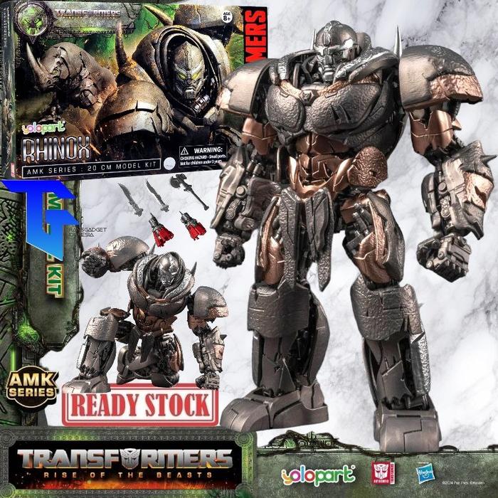 Jual YOLOPARK AMK Plamo Transformers Rise of the Beasts - Rhinox ...