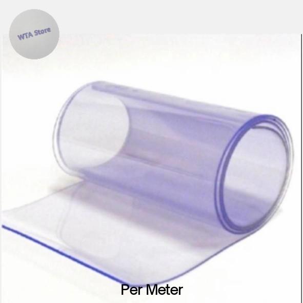 Jual TIRAI PLASTIK / TIRAI PVC STRIP CURTAIN (TS) warna Clear Bening ...
