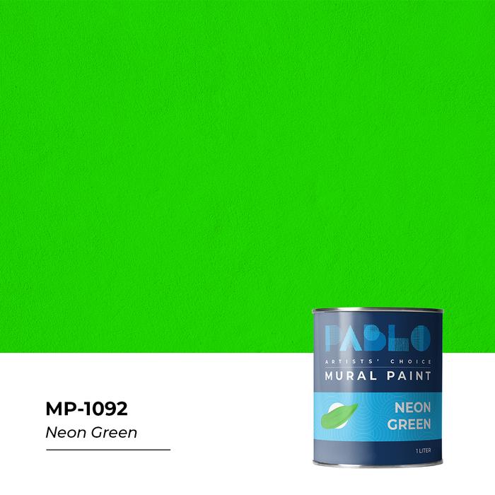 Jual Pablo Mural Paint - 1 Liter - Neon Green - Jakarta Barat - Mowilex ...