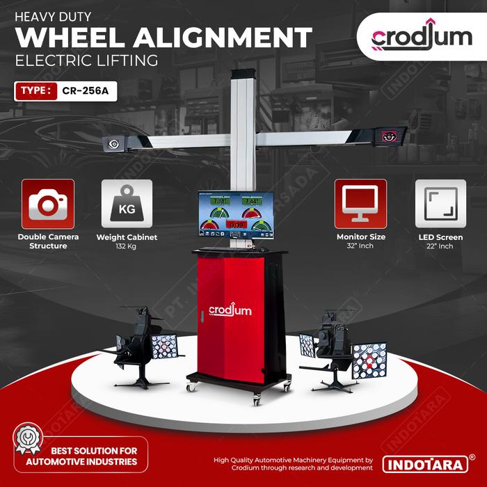Promo Spooring Mobil / Wheel Alignment CR-256A CRODIUM Cicil 0% 3x ...