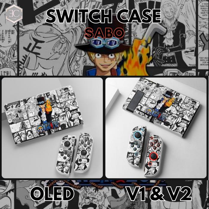 Jual Nintendo Switch V1 V2 Oled Protective Silicon Case One Piece Comic ...