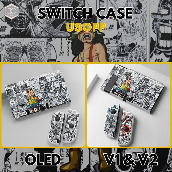 Jual Nintendo Switch V1 V2 Oled Protective Silicon Case One Piece Comic ...