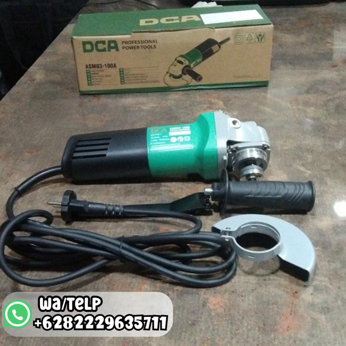 Jual Mesin Gerinda Tangan 4" Angle Grinder 100MM ASM03-100A DCA - Kota ...